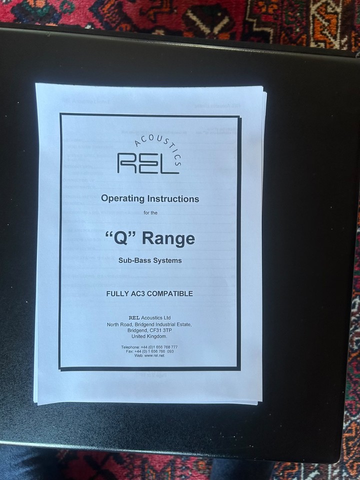 Rel Acoustics Q100E 100W Subwoofer MOSFET | eBay UK