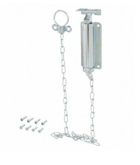 Pull Chain Bolt Latch Spring Loaded 4" Zinc Finish Barn Shed Gate ...