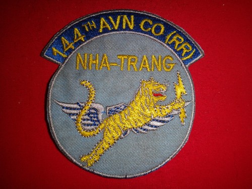 Vietnam Guerre Patch États-unis 144th Aviation Compagnie (RR) À Nha ...