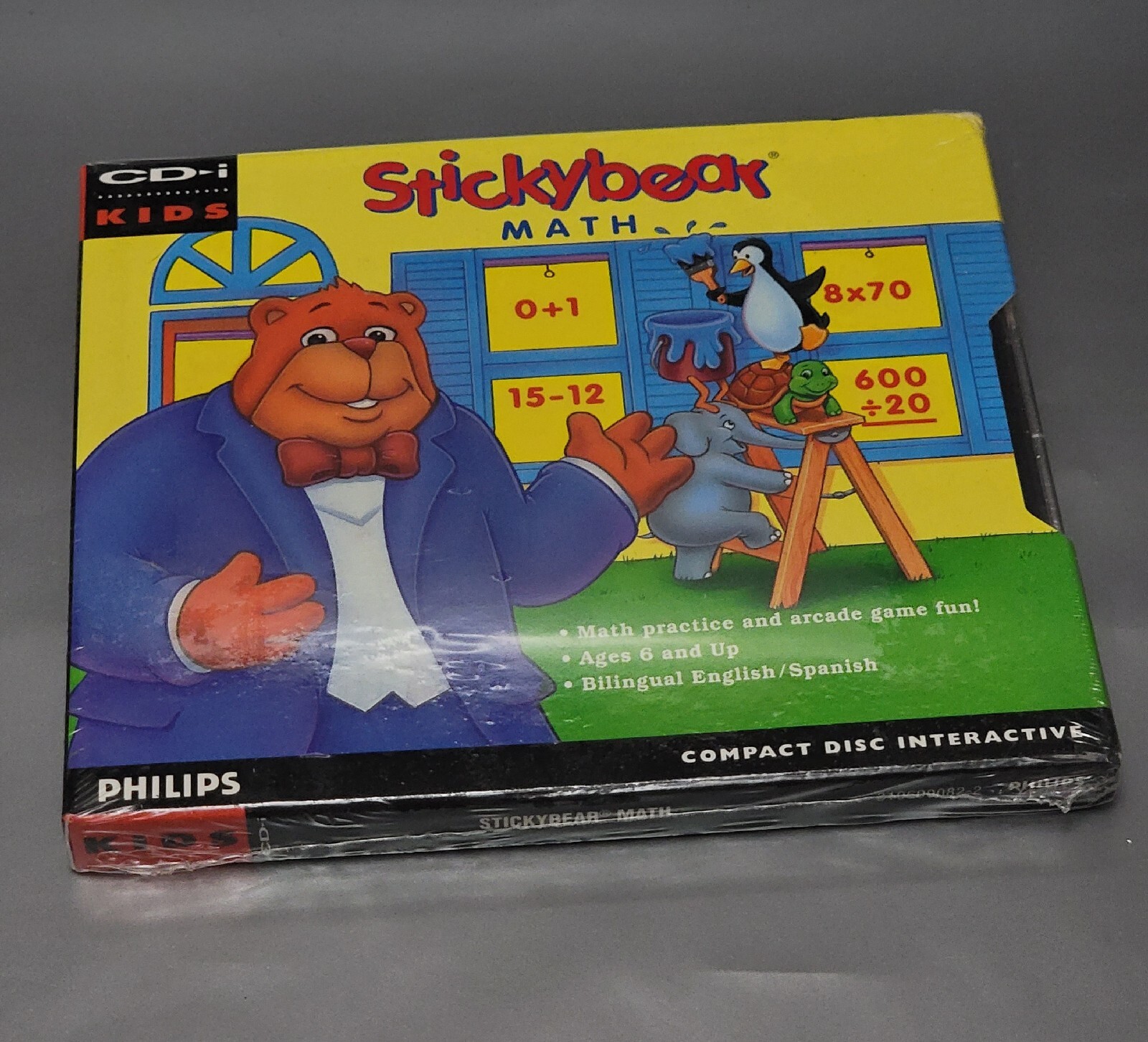 Stickybear Math (Philips CD-i, 1994) for sale online | eBay