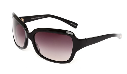 Oliver Peoples Dunaway Women's Black Square 59mm Gradient Brown ...