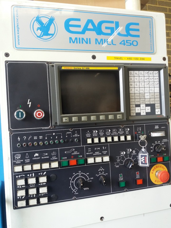 Eagle CNC Mini Mill 450 VMC complete package | eBay UK