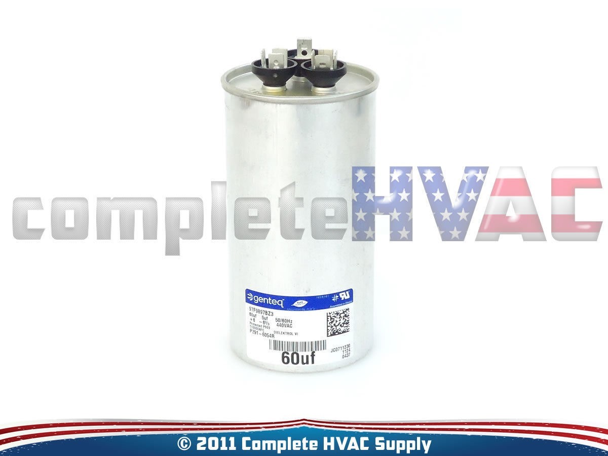 GE Genteq 60 5 uf 440 V Run Capacitor Z97F9897 97F9897 97F9897BZ3 | eBay