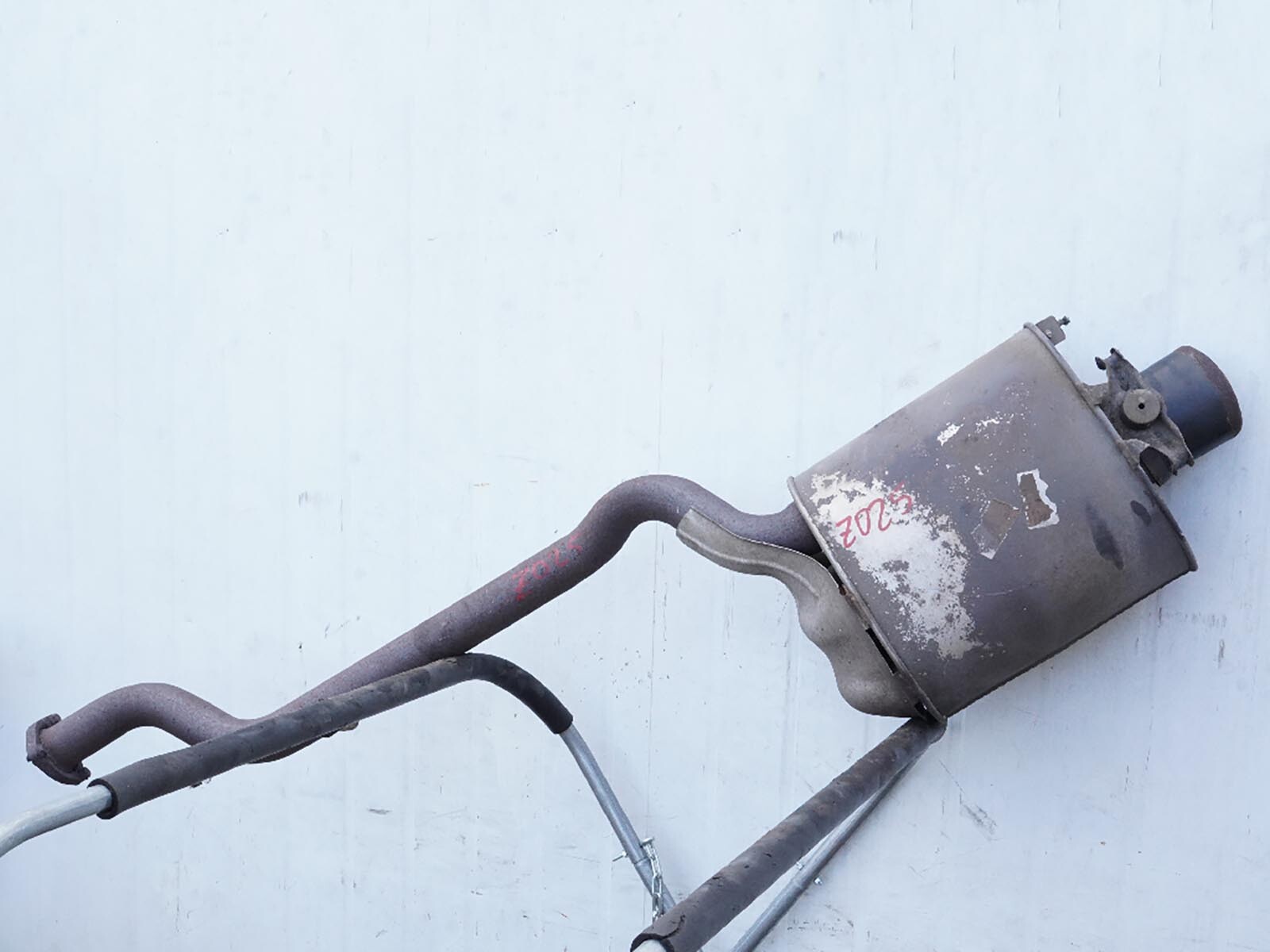 1998 - 2000 Mercedes Slk Class R170 Kompressor Muffler Exhaust Silencer ...