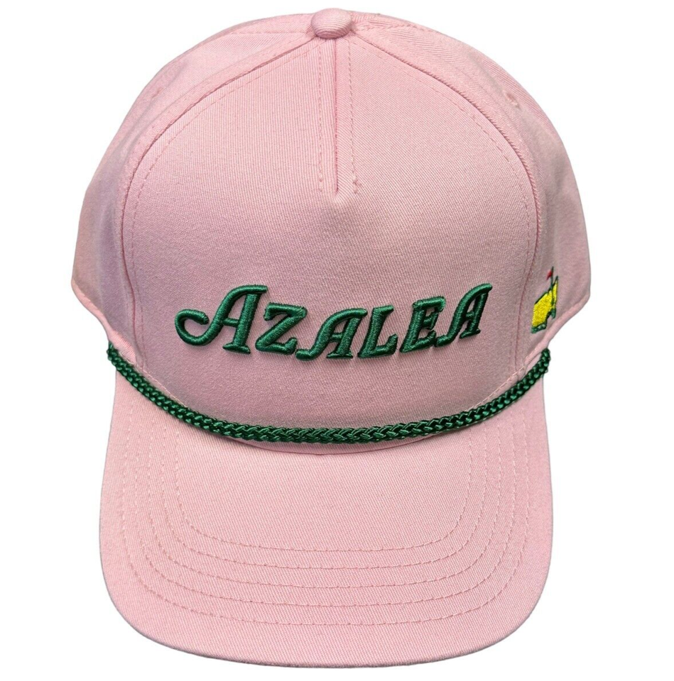 2025 Masters AZALEA Pink Embroidered Rope Hat Snapback Golf Azaleas Cap ...
