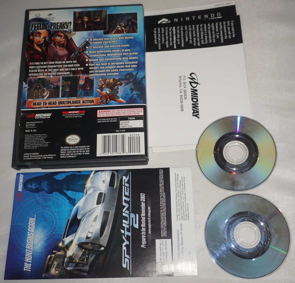 Freaky Flyers (Nintendo Gamecube) Complete 31719198610 | eBay