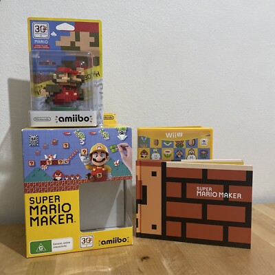 SUPER MARIO MAKER COLLECTORS EDITION | Wii U | GAME, AMiiBO & ARTBOOK ...