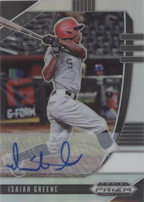 2020 Panini Prizm Draft Picks - Isaiah Greene #PDP69 Silver Prizm ...
