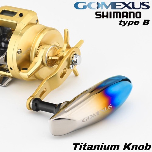 Gomexus Shimanob/ 105Mm/T Power Handle Knob/Titanium | eBay