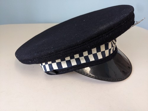 Vintage Cheshire Constabulary Hat Compton Webb (Headdress) LTD Size 57 ...