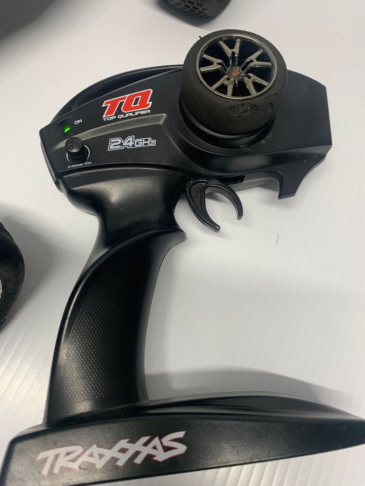 Traxxas Rustler 2wd Titan 12T W/ Transmitter FREE SHIPPING | eBay