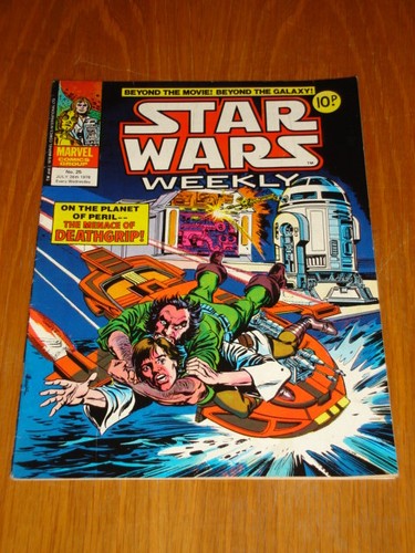 STAR WARS BRITISH WEEKLY COMIC 25 1978 JULY 26TH | eBay
