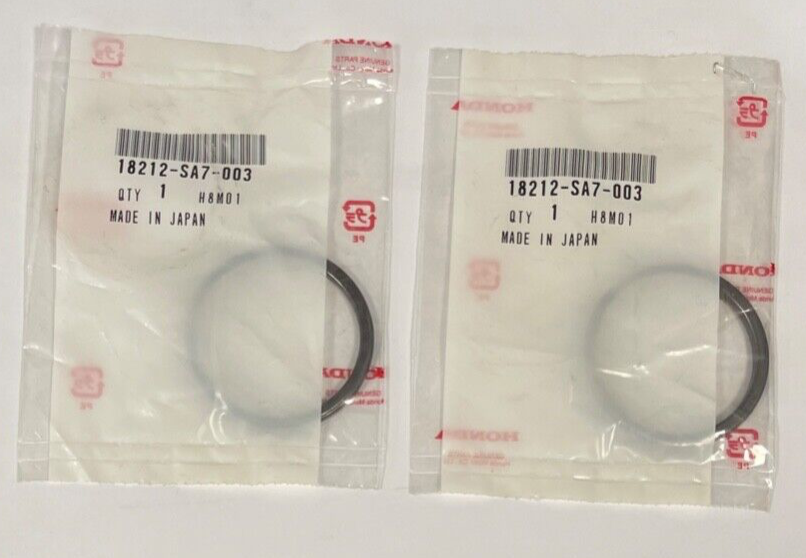 Genuine Honda Gasket Ex Pipe (NOK) Part # 18212-SA7-003 - Quantity: 2 ...