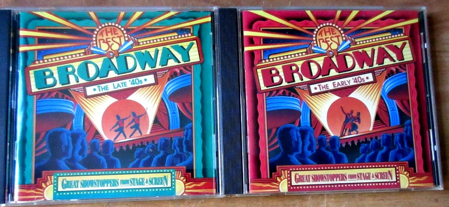 Lot of The Best of Broadway: The Early 30s and Late 40s CD, Time Life ...