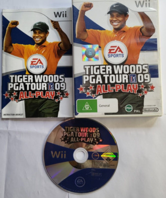 Tiger Woods PGA Tour 09 All Play Wii Nintendo Wii PAL Complete. 30 Day ...