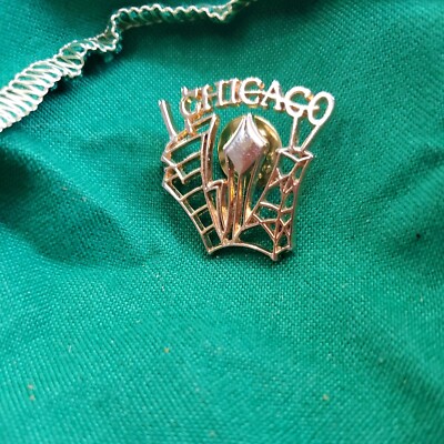 27 Ap Vintage Chicago Sears Tower Hancock Building Lapel Pin 2.8cm | eBay