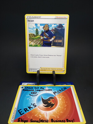Iscan 158/196 Lost Origin Regular Uncommon Pokemon Card | eBay