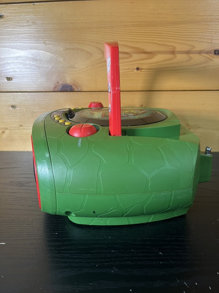 TMNT Teenage Mutant Ninja Turtles AM / FM Radio CD Player Boom Box | eBay