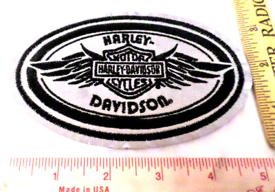 Harley reflective patch collectible HD motorcycle biker vest emblem ...