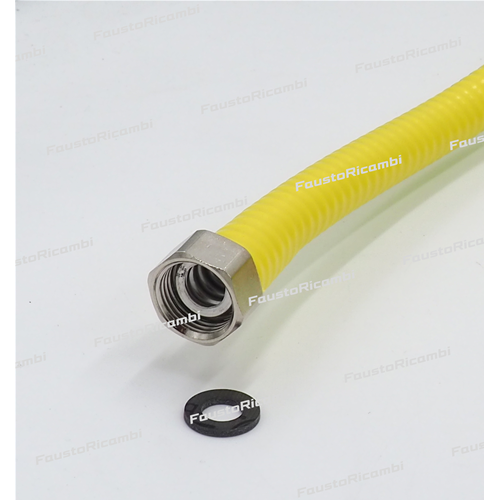 FLEXIBLE TUBE STAINLESS STEEL X GAS KITCHENS WITH NUT 1/2 CM 400 ...