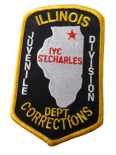 ILLINOIS DEPT OF CORRECTIONS JUVENILE DIVISION IYC PATCH SHOULDER CREST ...