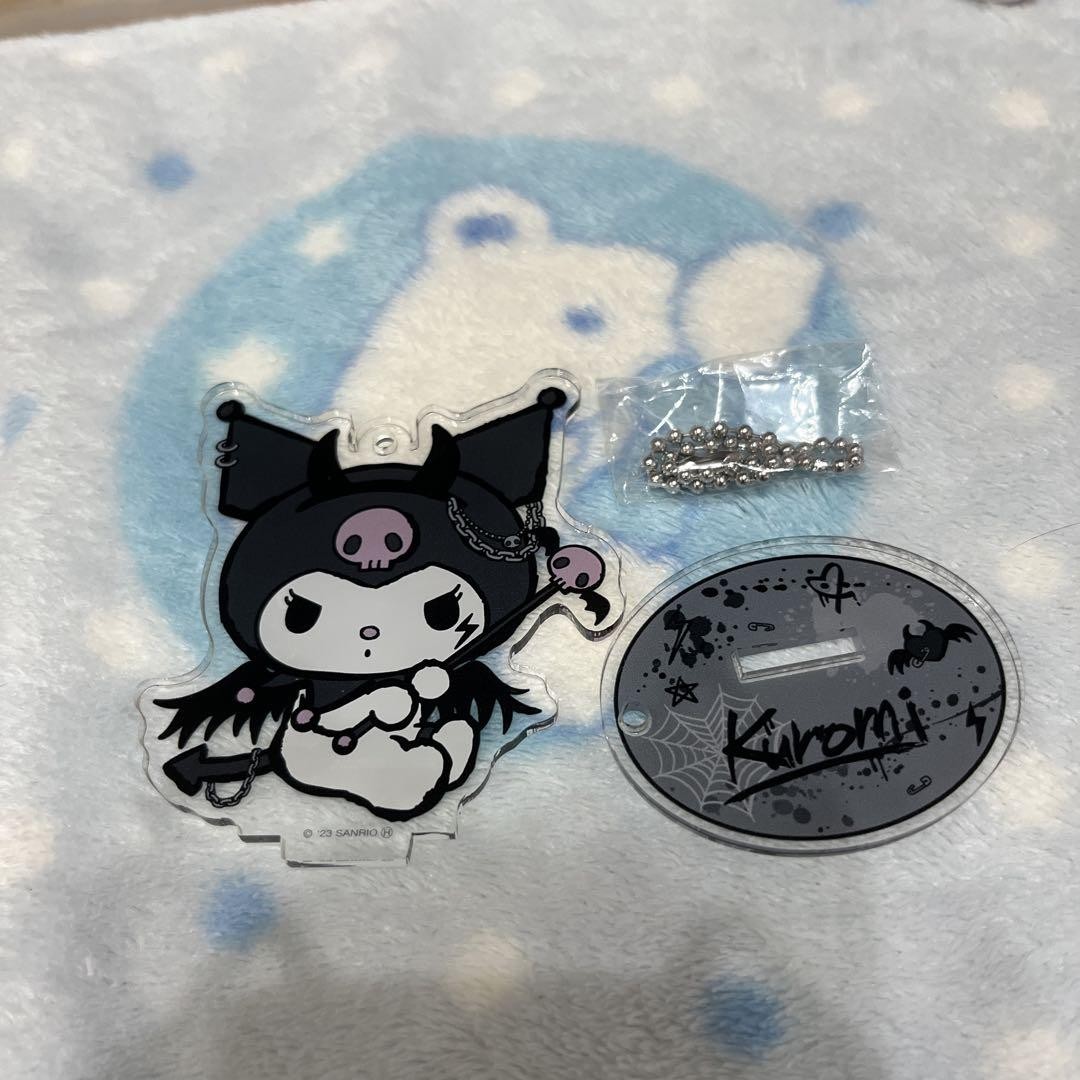 Sanrio Kuromi Punk Devil Acrylic Stand Keychain Halloween | eBay