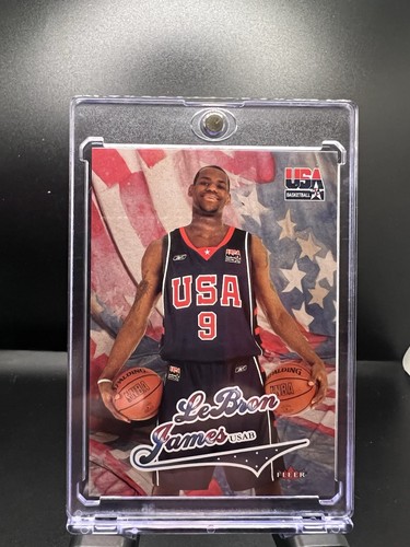 2004 Fleer Lebron James USA Basketball Rookie #USAB | eBay
