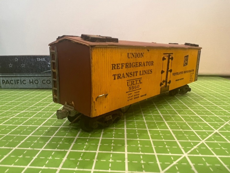 Silver Streak HO Soo Line Union Refrigerator Transit Lines Wood Reefer ...