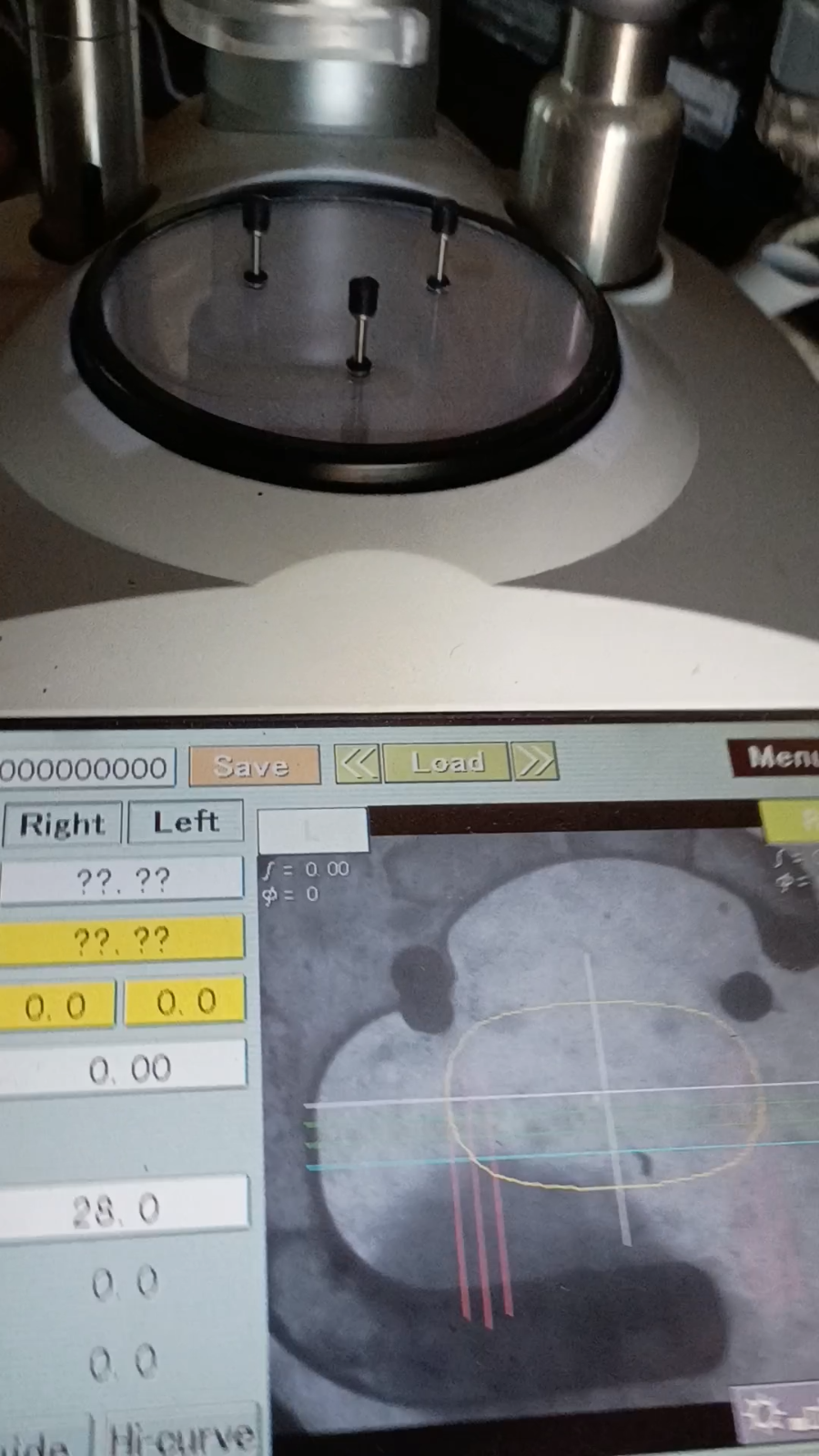 Santinelli Ice Minni + intelligent Blocker eyglass machine | eBay