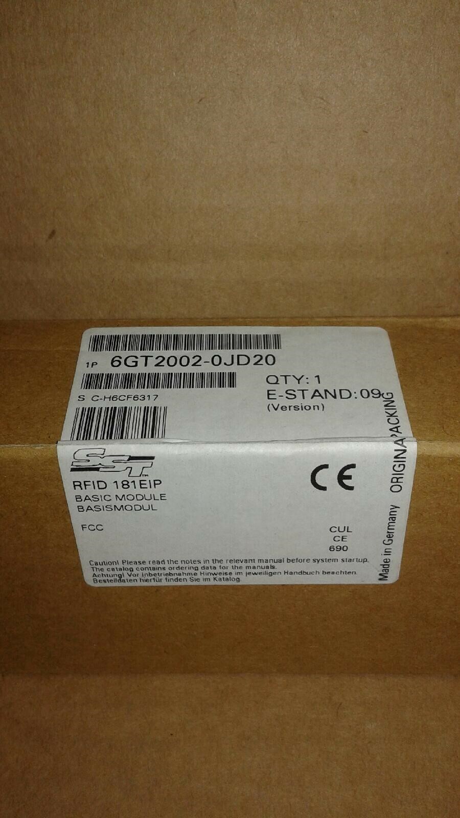 Siemens SST 6GT2002-0JD20 RFID Communication Module Simatic RFID181EIP ...