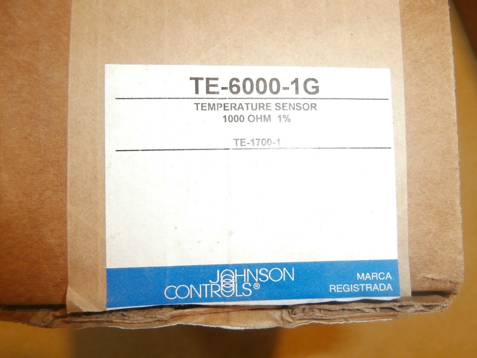 Johnson Controls Wall Mounted Temperature Sensor TE-6000-1G | eBay