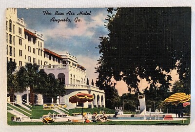 Postcard Georgia Bon Air Hotel, Augusta, GA Golf Center of America ...
