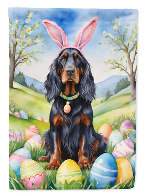 Gordon Setter Easter Egg Hunt Flag Canvas House Size DAC5059CHF | eBay