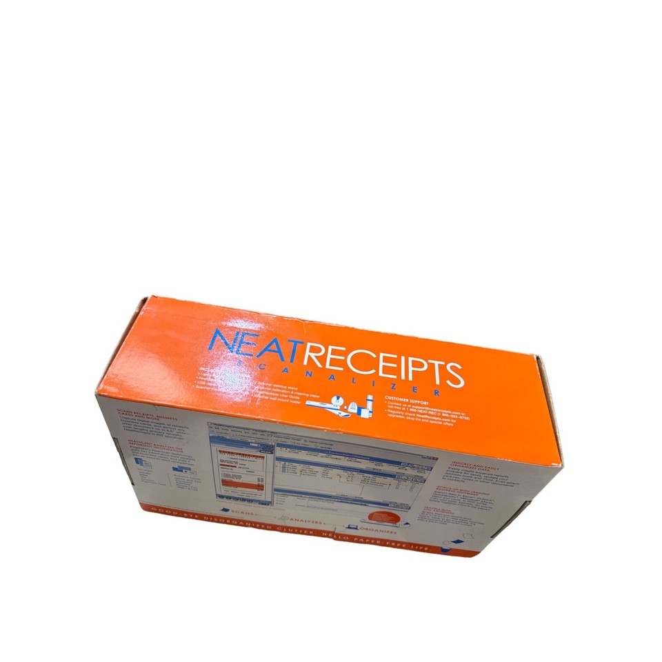 Neat receipts scanalizer for home or business accounting and file ...