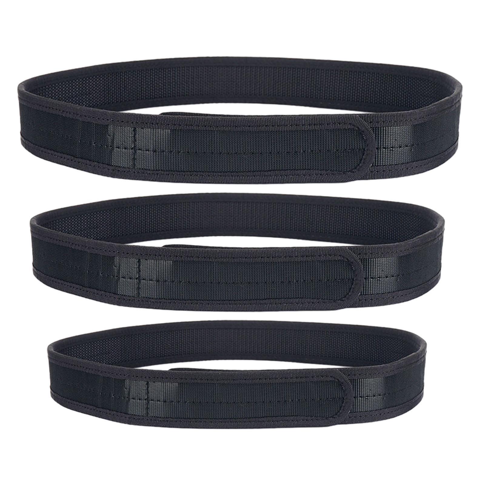 Inner Belt Lightweight Adjustable Belt Waist Belt Black Buckleless ...