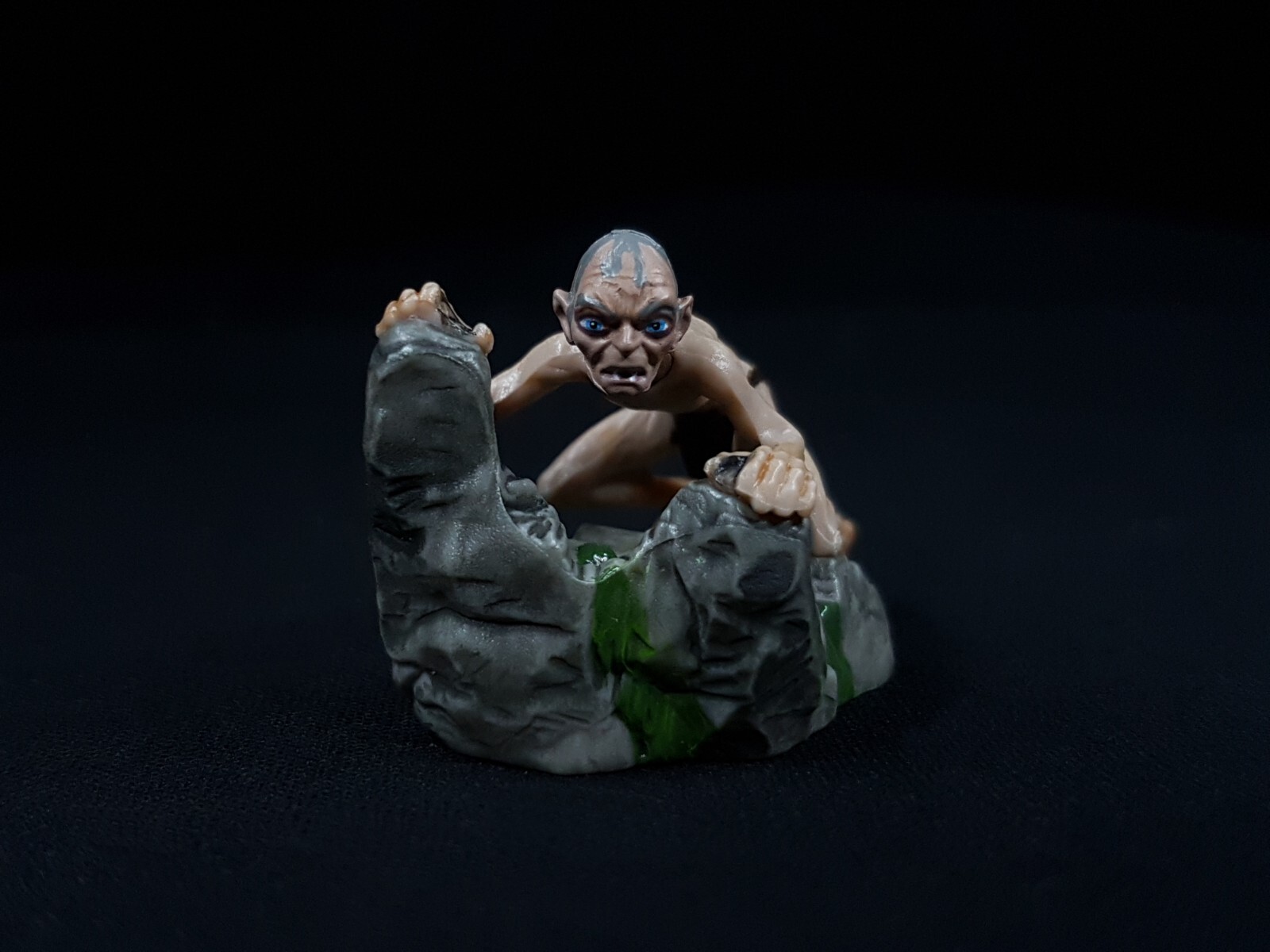 Vtg handpainted GOLLUM miniature figurine Lord of the Rings ...