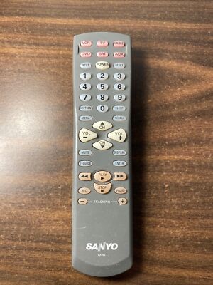 Sanyo Remote Control FXWH Gray *Tested | eBay