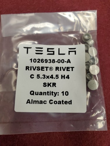 Tesla Rivet Part # 1026938-00-A --------VOLUME PRICING ---------SAVE UP ...