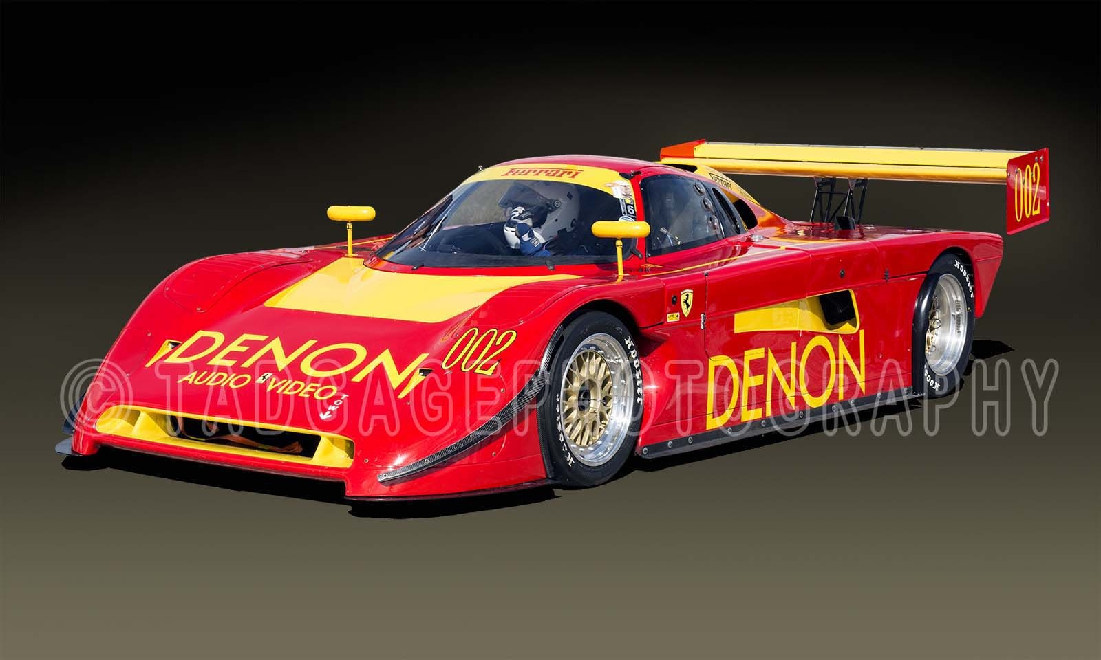 1987 Ferrari Spice SE87 IMSA GTP Light Vintage Classic Race Car Photo ...
