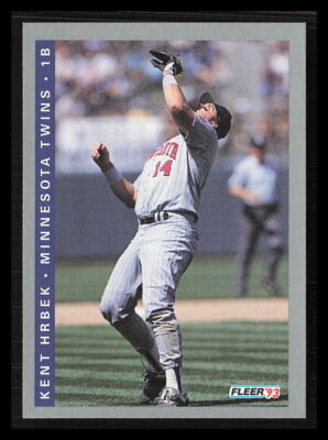 Kent Hrbek 1993 Fleer #267 Minnesota Twins | eBay