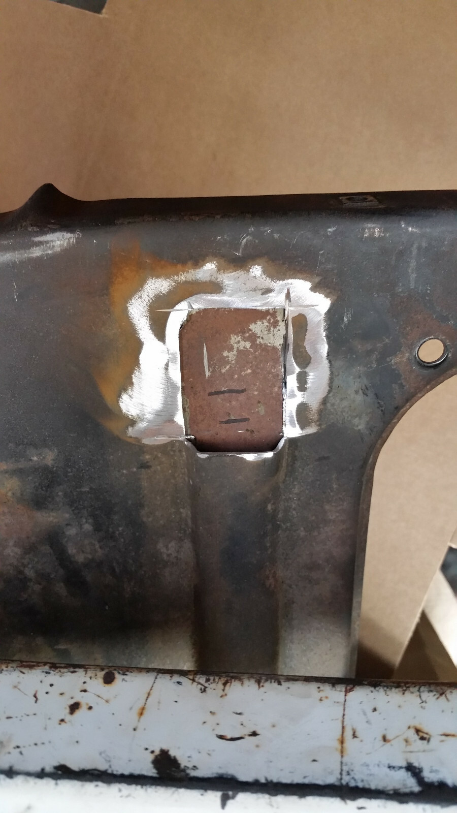 67-68 Chevy/GMC C10 Radiator Filler Panels Smooth 2-Piece Steel | eBay