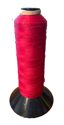 American & Efird Thread Spool 12 oz T-135 BT-138 Anefil Nylon Scarlet ...