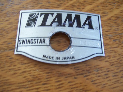 Original Tama Swingstar Metal Drum Badge w/ Grommet Vintage Free ...