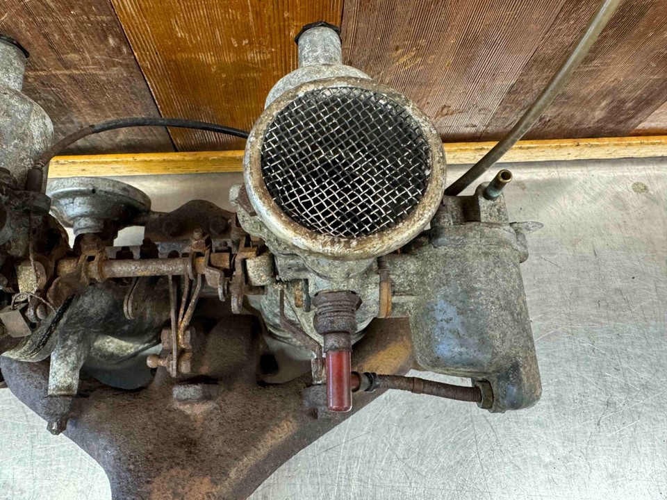 Triumph Spitfire • Original Intake, Exhaust & HS2 SU Carburetors; # ...