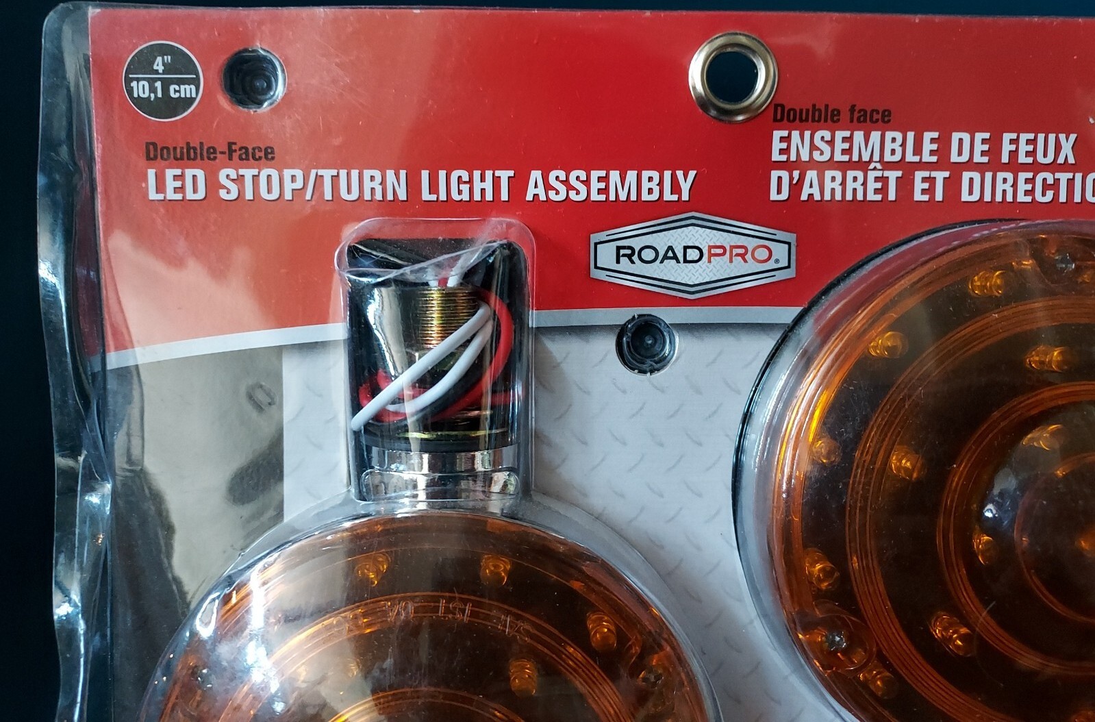 ROADPRO RP3802/40L2 RP3802 40L2 4 DOUBLE-FACE STOP TURN LIGHT ASSEMBLY ...