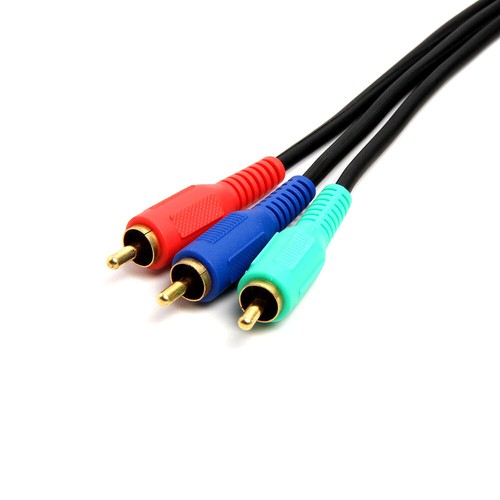 3 RCA Component Cable 6FT Three RCA Video Cord YPbPr Red Green Blue ...