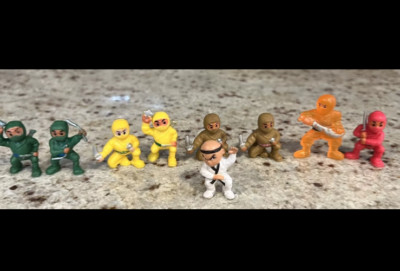 Vintage Mini Rubber Ninjas Gumball Machine Toy Lot 9 | eBay