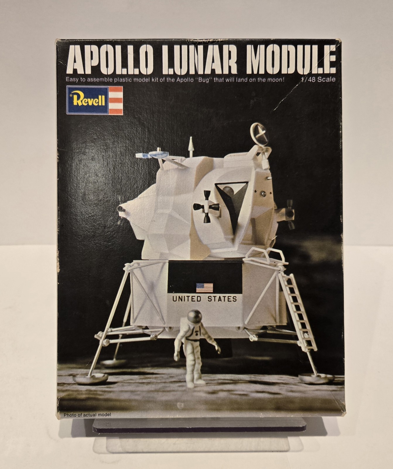 Vintage 1969 Revell Apollo Lunar Module 1:48 Scale Model Kit H-1842:150 ...