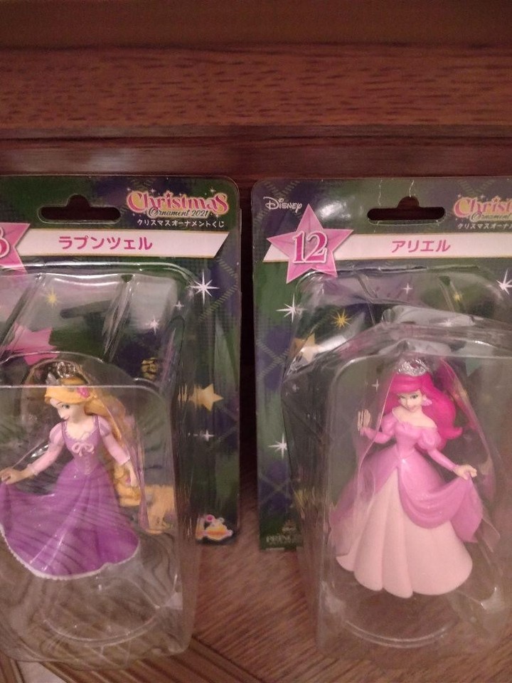 Disney Rapunzel Christmas Ornament Lottery Happy Ariel | eBay