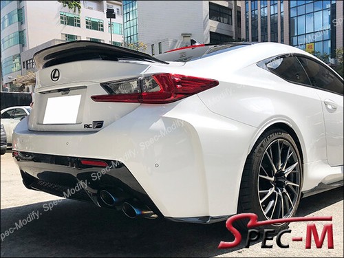 JPM VR Carbon Fiber Trunk Spoiler Wing for 2015-2019 Lexus RCF RC-F CF ...